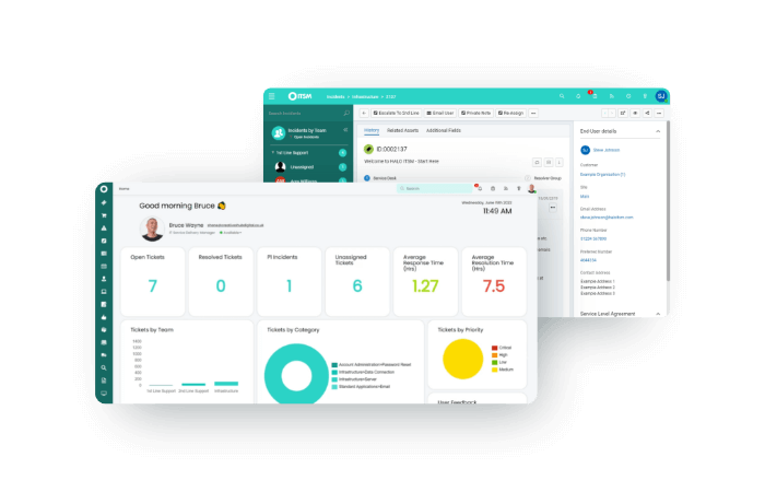 Halo ITSM, CRM and PSA | People-First IT Solutions |Monochrome